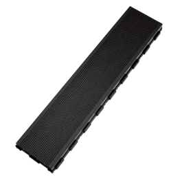 Универсална декинг плочка WPC 59.2х13.4 cm, цвят антрацит - ogradina.bg